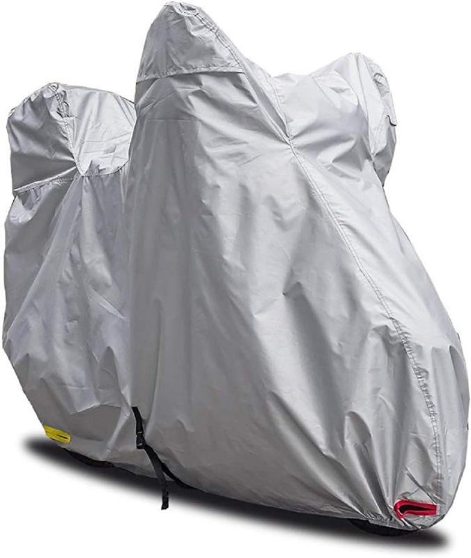 INFIMO ( 大阪繊維資材 ) 高機能 スマートバイクカバー 6L-BOXサイズ AMZBC01-4B愛車の保護・盗難防止に BOX有り用タイプ。画像は装着イメージです。掛かり具合は車種によって異なります。商品サイズ [ 6L-BOX付...