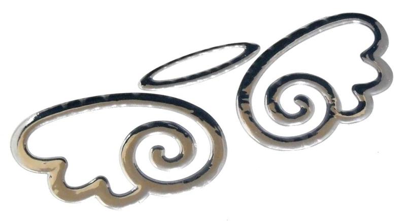 r_planning エンジェル ウイング 天使 羽根 立体 ドレスアップ ステッカー デカールサイズ：15.5cm×5cm仕様：3Dステッカー素材：PVC（シルバーコーティング）特徴：耐候性、耐水性に優れ、高い強度を持つ商品詳細は下段「商...