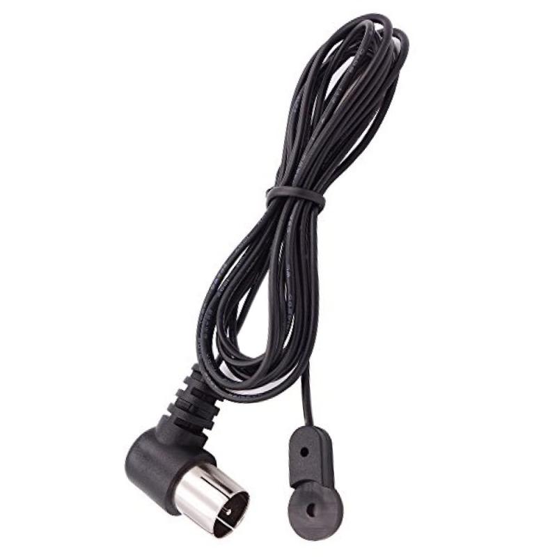 KAUMO FMアンテナ 室内アンテナ ワイドFM FM受信に効果的 高感度 75オーム アンテナ端子 (F型コネクター) 1.5mケーブル長: 1.5mミニコンポ、コンポなどの高感度FMアンテナとして使用できます。室内用、FMアンテナ線。