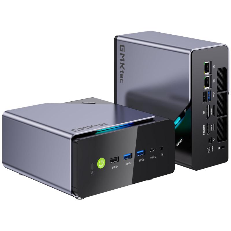 GMKtec NucBox K11 ミニpc AMD Ryzen9 8945HS 8コア/16スレッド5.2GHz DDR5 32GB+1TB PCIe 4.0 M.2 2280 AMD Radeon 780M小型pc Oculink/デュ...