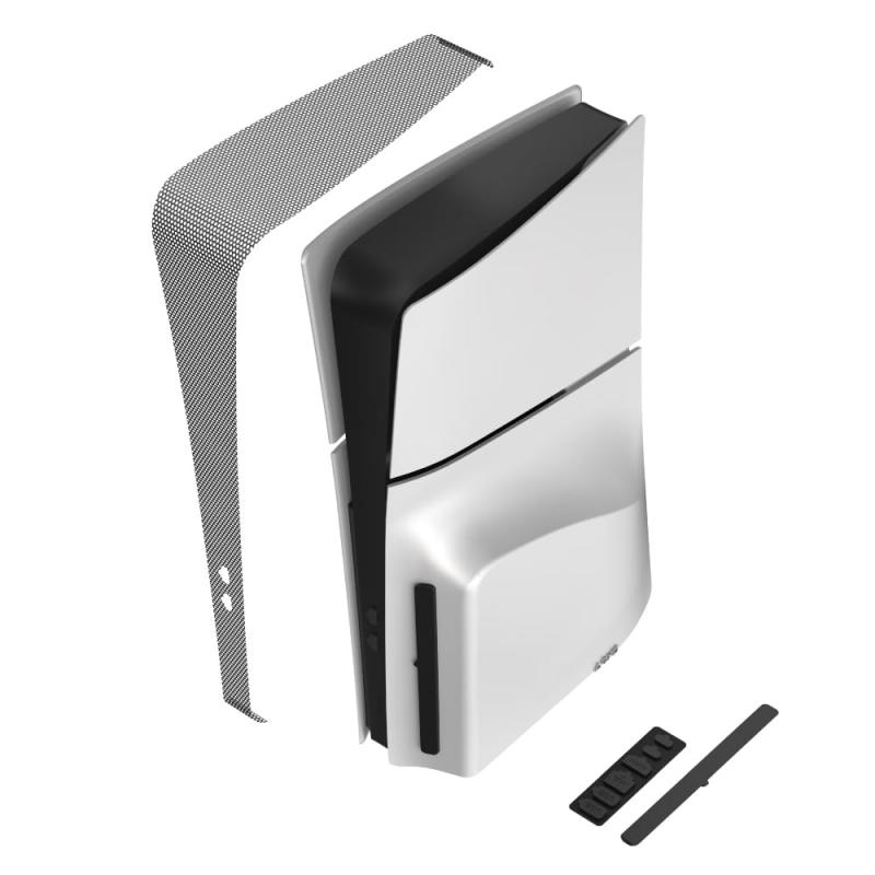 アローン(Allone) PS5 Slim用ホコリフィルターセット 7.5×0.05×60.5cm ゲーム 通気性 ホワイト ALG-P5NPHFSBK【通気性】通気性がよく熱がこもりにくいので、これまでのホコリカバーのように排熱を妨げるこ...