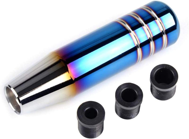 Di-CoPoss【ディコポス】シフト ノブ 延長 アルミ 合金 アダプター 3種 付き MT AT 車用 汎用 カスタム トラック