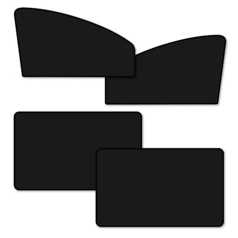 RERACO サンシェード 車 サイド 日除け カーシェード シェード サンバイザー 車用サンシェード 車中泊 カーテン 遮光 取り外し 自動車用サンシェード