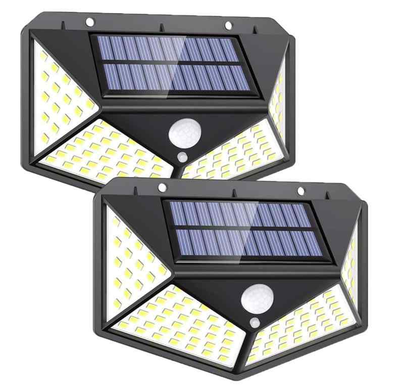 Batoneソーラーセンサーライト センサーライト 屋外 光＆人感センサー 防犯 3つ点灯モード 太陽光発電 IP65防水 自動点灯/消灯 ガーデンライト 屋外ウォールライト ガーデン/玄関/駐車場/停電