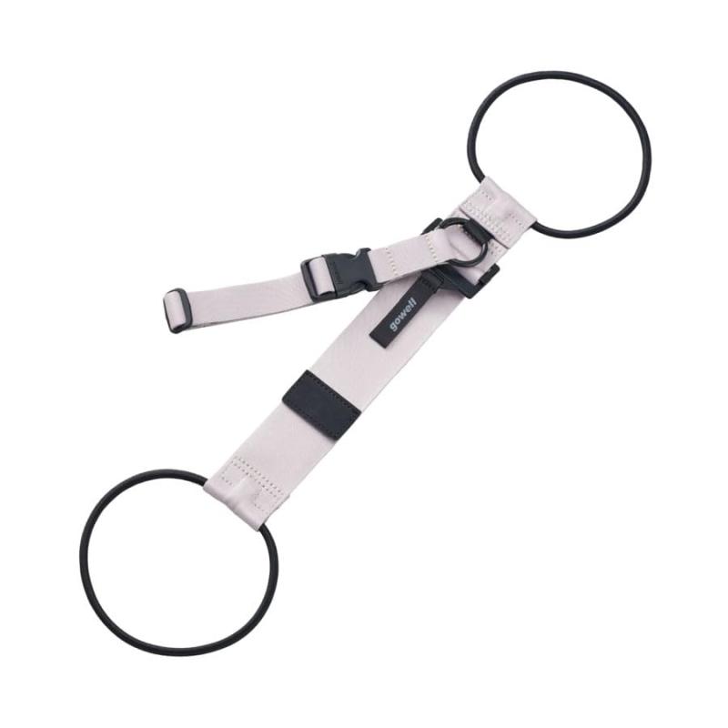 Gowell ゴーウェル バッグ＆洋服とめるベルト3.0【バッグ＆洋服とめるベルト3.0】ゴムが長く、大きめの荷物にも対応。デザインもスタイリッシュにアップデートしました。サイズ：(バッグとめるベルト)約540～700×50(mm) / (...