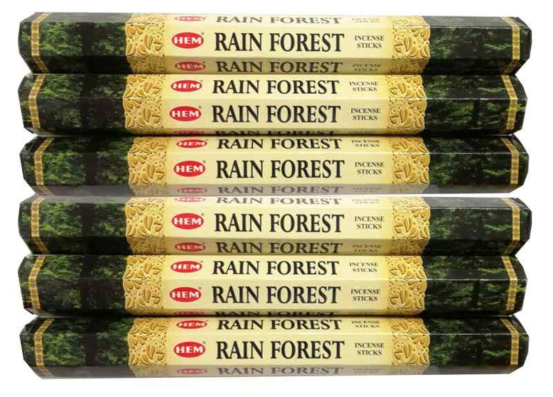 HEMレインフォレスト 6個セット<b>原産国 :</b> インド<b>内容量 :</b> 1個あたり20本入り×6個入り<b>商品サイズ (幅X奥行X高さ) :</b&gt...