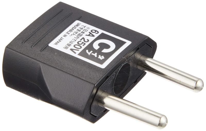 ミヨシ MCO 海外用電源変換プラグ Cタイプ シングルコンセントタイプ MBA-SC MBA-SCサイズ:4.5×4.5×1.5cm定格：250V/6A
