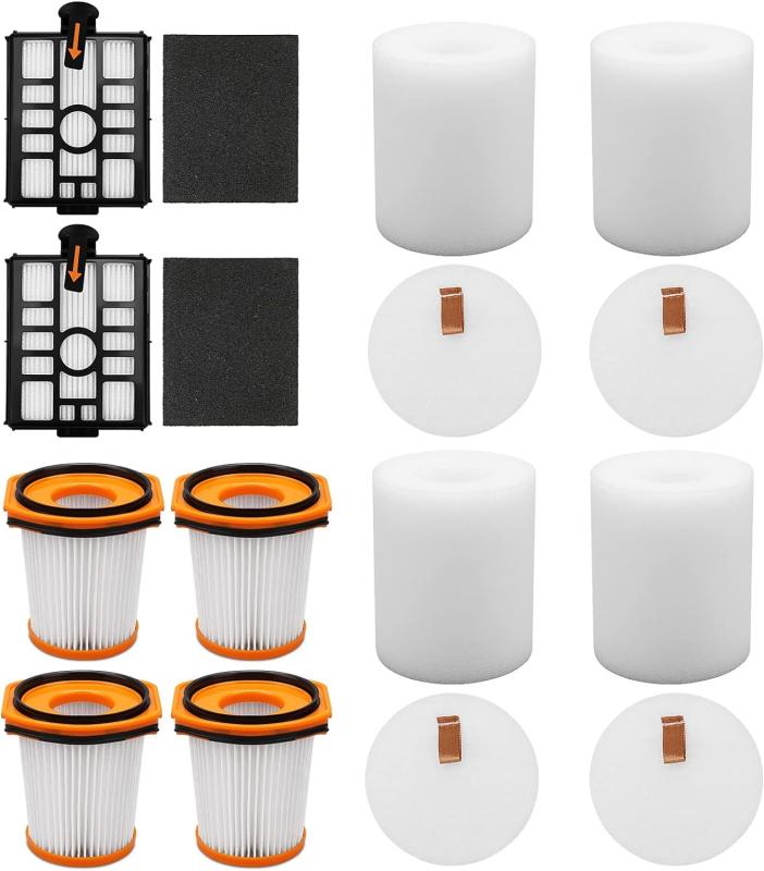 Emdou掃除機フィルターHEPA交換品適用Shark シャーク EVOPOWER SYSTEM iQ/iQ+/STD+ フィルタ- XFCS851/ CS851JMVAE/CS851J/ CS150JAE/CS150JRGAE充電式掃除機...