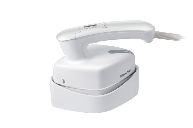 日立(HITACHI) 衣類スチーマー スチームアイロン ワンプッシュ連続スチーム 2段階スチーム 3段階温度切替 ブラシ付き CSI-RX2A W パールホワイト効率よく広範囲に広がる「クロスラインスチーム」。前後左右、全方向に対応「ダイ...