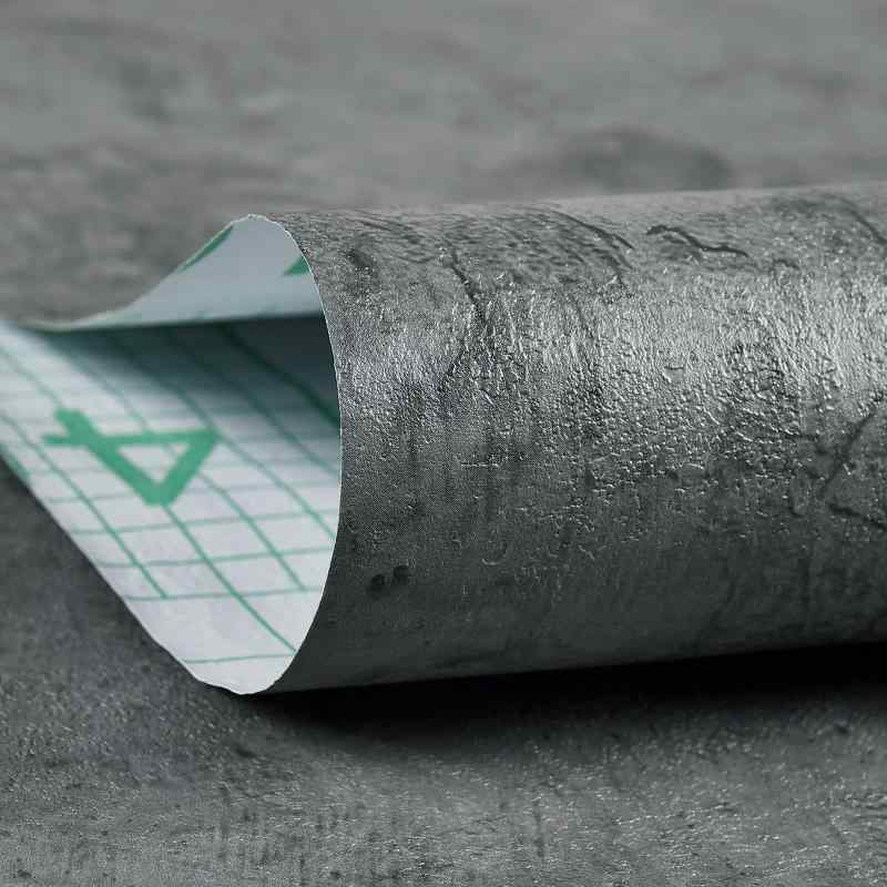 [Haimin]はがせる壁紙シール コンクリート調60cmx10m 厚手壁紙シール 防水 防汚 耐油 耐熱 3d壁紙グレー DIY 家具 壁 キッチン 扉 テーブル 店舗 装飾シート補修 カッティングシート リメイクシー🌵【...