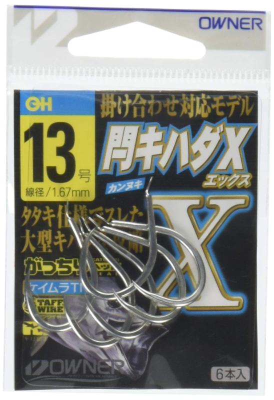 OWNER(オーナー) 閂キハダX フック No.16591 12号 釣り針