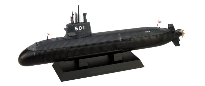 ピットロード 1/350 スカイウェーブシリーズ 海上自衛隊 潜水艦 SS-501 そうりゅう プラモデル JB34組み立て塗装が必要なプラモデル。別途、接着剤や工具、塗料等が必要。1/350スケール未塗装プラスチック組み立てキット完成時サ...