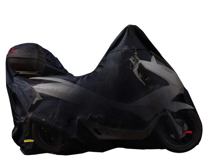 【所ジョージの世田谷ベース掲載】Barrichello(バリチェロ) バイクカバー FG シルバー 防水 厚手生地 盗難防止ロック穴 風飛び防止ベルト 高級 300D 厚手 耐久性 撥水性 BOX対応有高品質バイクカバー