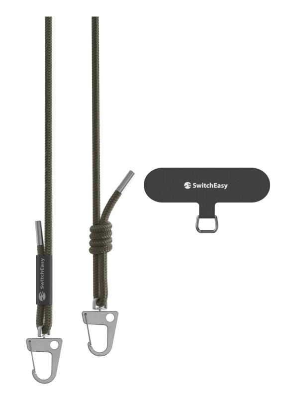 【SwitchEasy】 スマホショルダー 斜めがけ/首掛け/肩掛け 細め スマホストラップ ストラップ ホルダー 付 スマホ ショルダー ストラップ 携帯ストラップ 携帯ショルダー [ スマートフォン 各