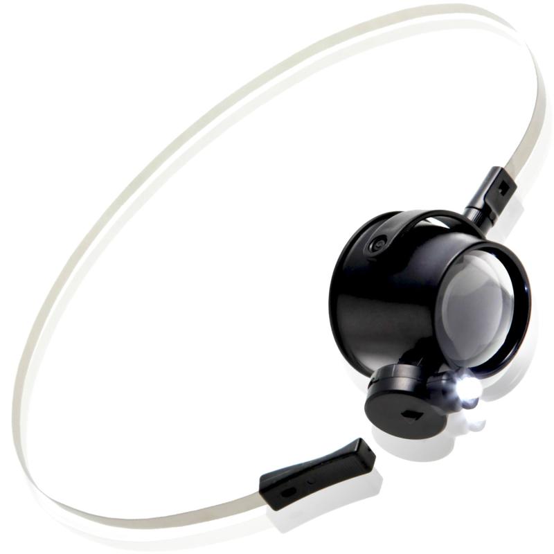 Phoenix ヘッドルーペ【倍率15倍】研究・精密作業に／LEDライト付き長期45日間拡大鏡 ルーペ✅【細かいもの確認に】このような事に当てはまりませんか？より細かく確認したい・細かいものを見る機会が多い・通常のルーペだと影になって暗く見...