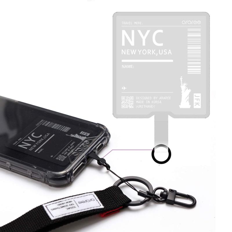 araree TAG HOLDER 外付けストラップホール