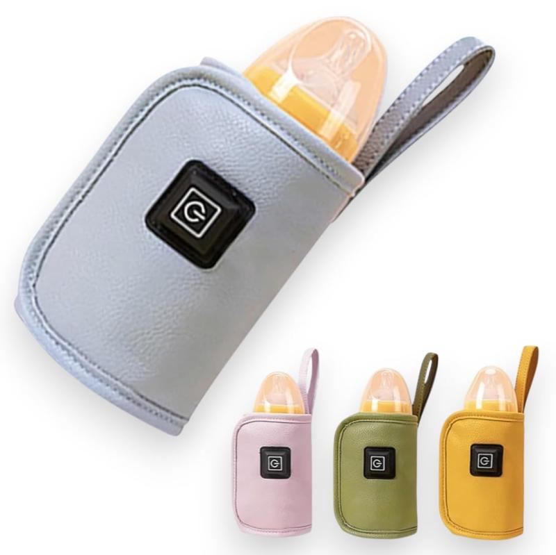 HapiChil 快適 ミルクウォーマー 【保育士セレクト】 持ち運び USB給電 3段階調整 哺乳瓶ウォーマー 日本語説明書 付き【赤ちゃん快適】赤ちゃんがゴクゴク飲む。赤ちゃんのための『快適ミルクウォーマー』【授乳ストレス解消】「赤ちゃ...