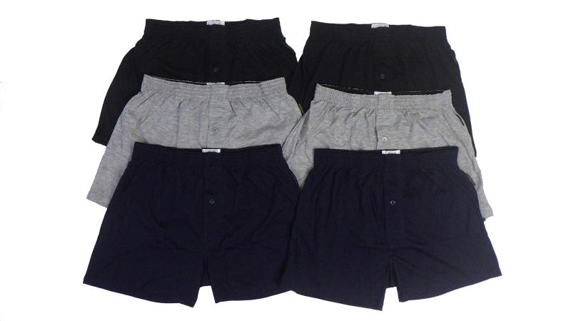 [VARENTINO CHRISTY] （バレンチノ クリスティ） ニットトランクス 前開き ゆったり仕様 6枚セット【サイズ】 M・L・LLウエスト】　M：76～84　L：84～94　LL：94～104【素材／組成】　天竺編み　　綿35％...