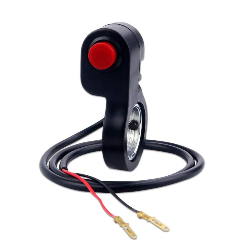 X-STYLE バイク スイッチ 防水 12V ハンドルバー ホーン スイッチ 2線 取り付け簡単 1個入り電圧：DC 12V 対応 /配線長さ：約66cm材質：プラスチックで作られており、耐久性が優れています。適用：22mm（7/8インチ...