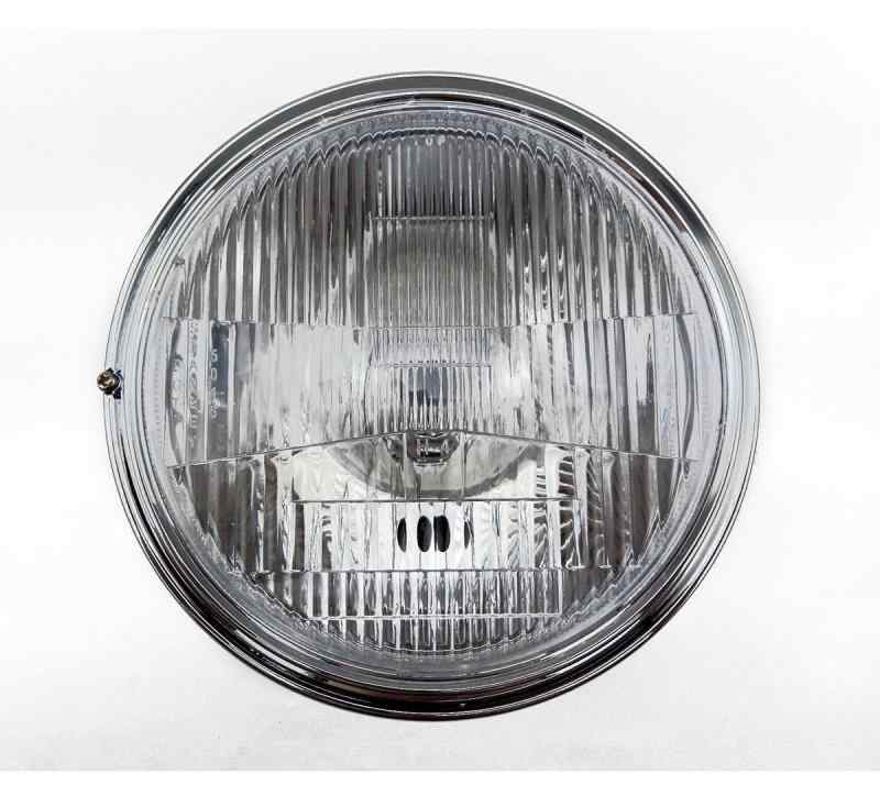 TASWK 7 "クルーザー用チョッパーボウバー用オートバイヘッドライトカスタムCB400 VTEC1 2 3ヘッドランプ材質：ABSプラスチックハウジング+ PCレンズ+ハロゲンバルブサイズ：直径：18cm; 長さ（取り付けスロ...