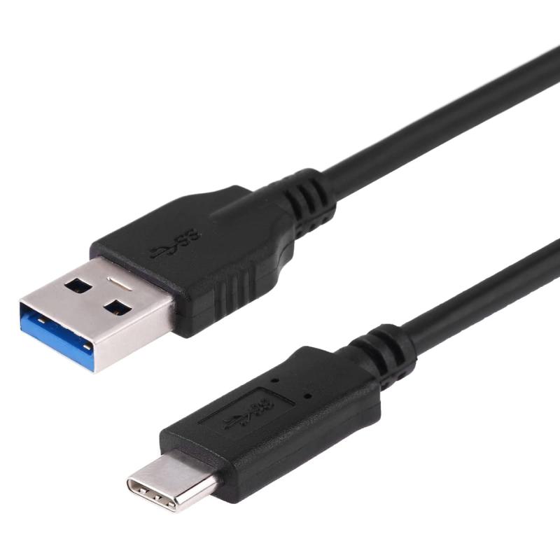 chenyang USB C - USBケーブル タブレット&amp;電話&amp;ハードディスクドライブ用 USB-C USB 3.1 Type C オス - USB3.0 Type A オス データケーブル ブラック 1.0mCheny...