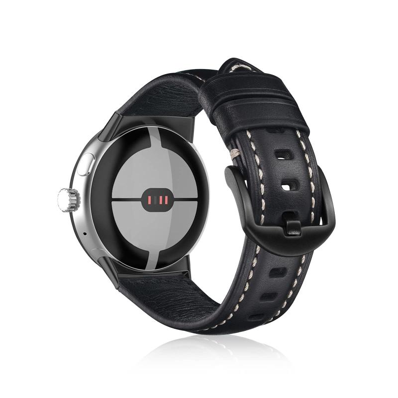 [ReHowy] バンド Google Pixel Watch 3 41mm/Google Pixel Watch 2/Google Pixel Watch 対応 レザーバンド 本革 交換バンド ビジネス風 ビンテージ 男女通用 交換ベルト...