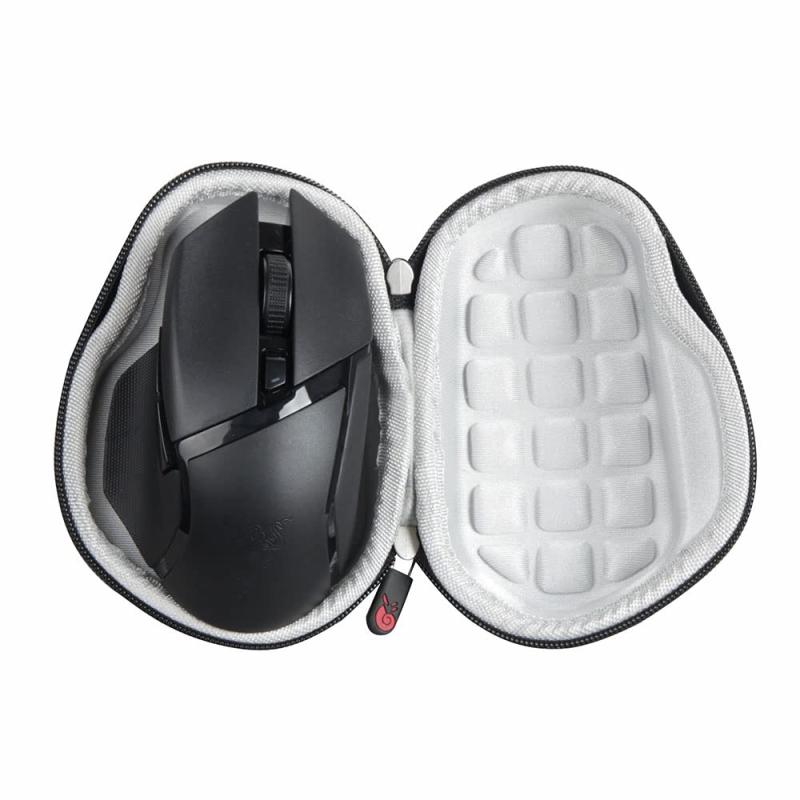 Razer Basilisk X HyperSpeed/Basilisk V3 Proゲーミングマウス 専用収納ケース-HermitshellHermichel-ハードトラベル収納キャリングケースのために適したRazer Basilisk ...