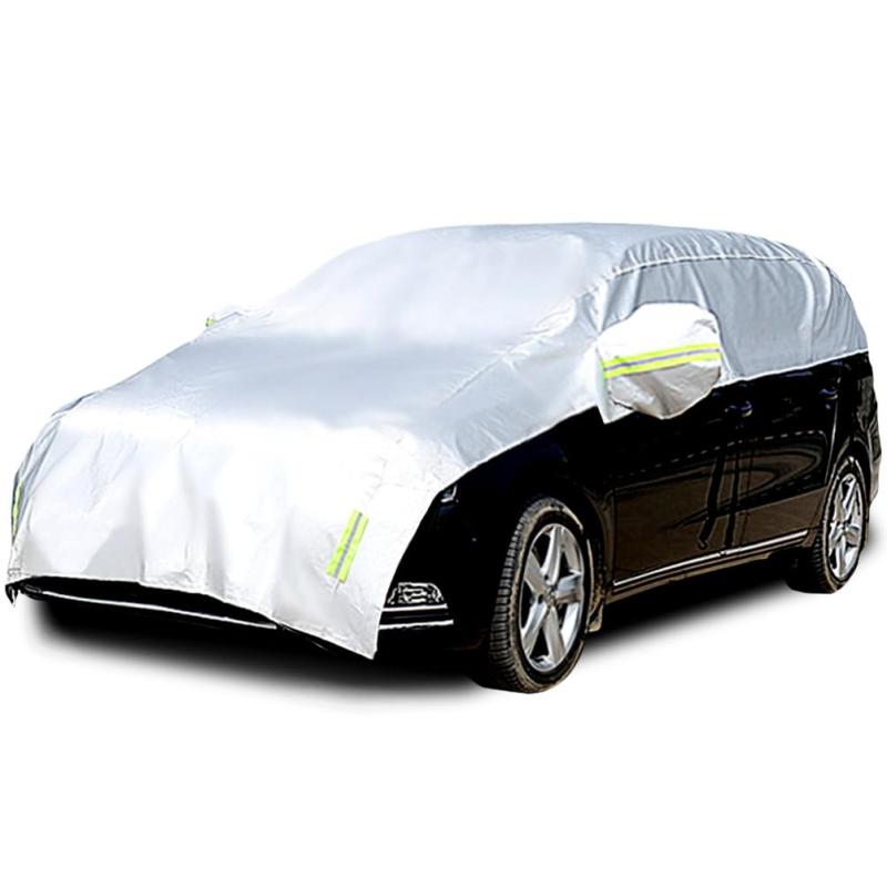 Konnfeir 車カバー ハーフ カーカバー ボディーカバー 自動車カバー 車体カバー ハーフカバー ハーフ車カバー対応：車長約 対応 重さ：kg高品質ボディーカバーは紫外線や汚れ、ホコリ、雪、霜、鳥の糞から愛車を守ります。その柔らかい綿...