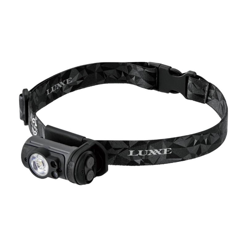 がまかつ(Gamakatsu) ラグゼ LEDヘッドライト 最大150ルーメン 赤色 白色 IP65 乾電池式 クリッププレート型 LEHL150本体サイズ: 約D36×W59×H34mm (重量 約50g 電池込み)ボディカラー: ブラッ...