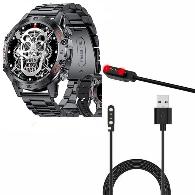 yiqungo SUNKTA AK56スマートウォッチ用USBケーブル 磁気交換充電器 AK56スマートウォッチ対応SUNKTA AK56スマートウォッチ用USBケーブル <br>磁気充電: 使いやすく、スマートウォッチを充電で...