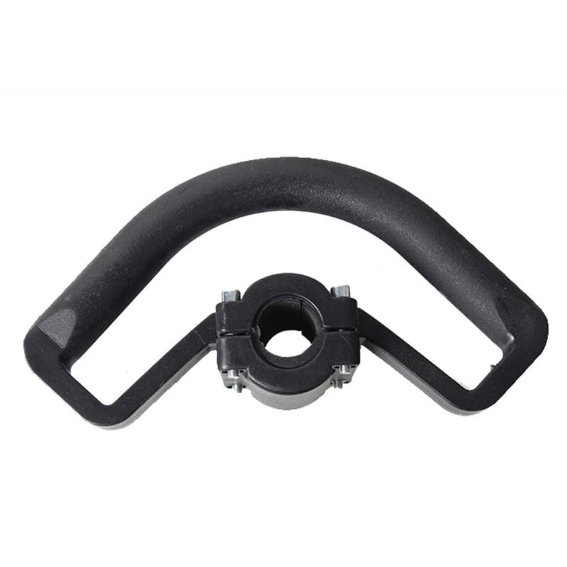 Reccy 汎用 草刈り機用 ループ ハンドル 軽量 園芸 芝刈り 工具 持ち手 付き ブラック汎用の滑りにくい持ち手で作業がはかどります。重量：約250g付属品：六角ネジ4本　軸取り付け部ゴムパッキン取り付け軸：24mm～28mm(サイズ...