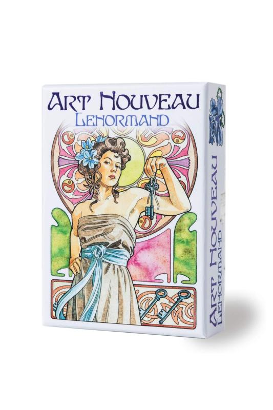 I.I.J ルノルマンカード アールヌーボー・ルノルマン Art Nouveau Lenormand オラクルカード 占い 日本語解説書付き 正規品ルノルマンカードの基本的な意味、占い方等を記載した日本語解説書（商品専用の解説書ではありませ...