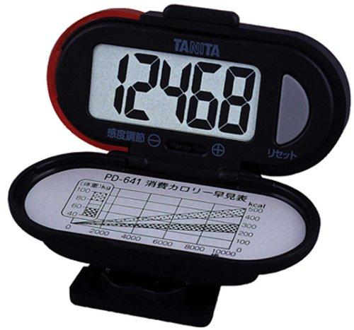 タニタ(TANITA) 歩数計 レッド PD-641-RD<b>メーカー型番:</b> PD-641-RD<b>サイズ:</b> 奥行き14.5×幅64×高さ36mm(クリップを除く)<...