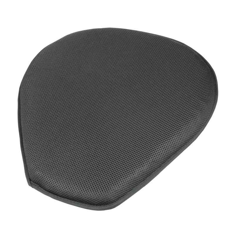 バイクシートクッション （ハニカムタイプ）ハニカム構造メッシュタイプゼリーゲル素材調節可能なゴムストラップ付属底面に滑り止め粒子