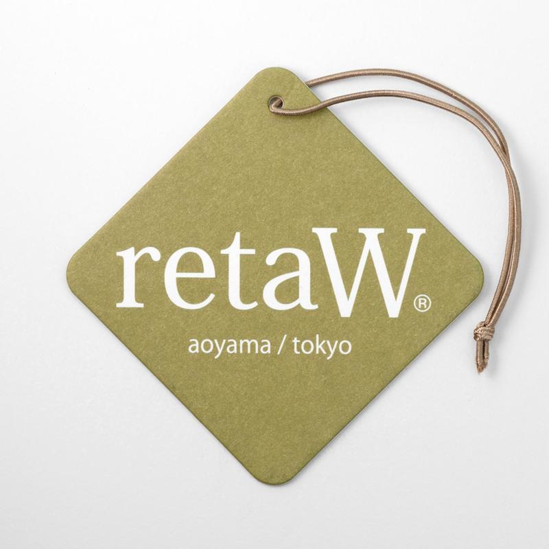 【retaW】 フレグランス カータグ（エア フレッシュナー） EVELYN*真空パック仕様 7.25cm×7.25cmシャンパンとベルガモットのブレンドによる、魅惑的な果実の香り。甘酸っぱい上品な大人の香りが空間に心地よく香ります。車内や...