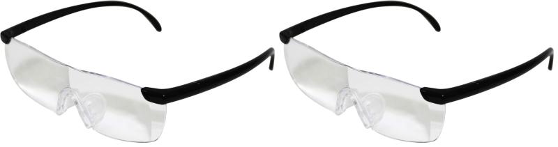 高芝ギムネ製作所(Takashiba Gimune) ミキロコス(MIKI LOCOS) ルーペメガネ 拡大率1.6倍 ストラップ付 M-27