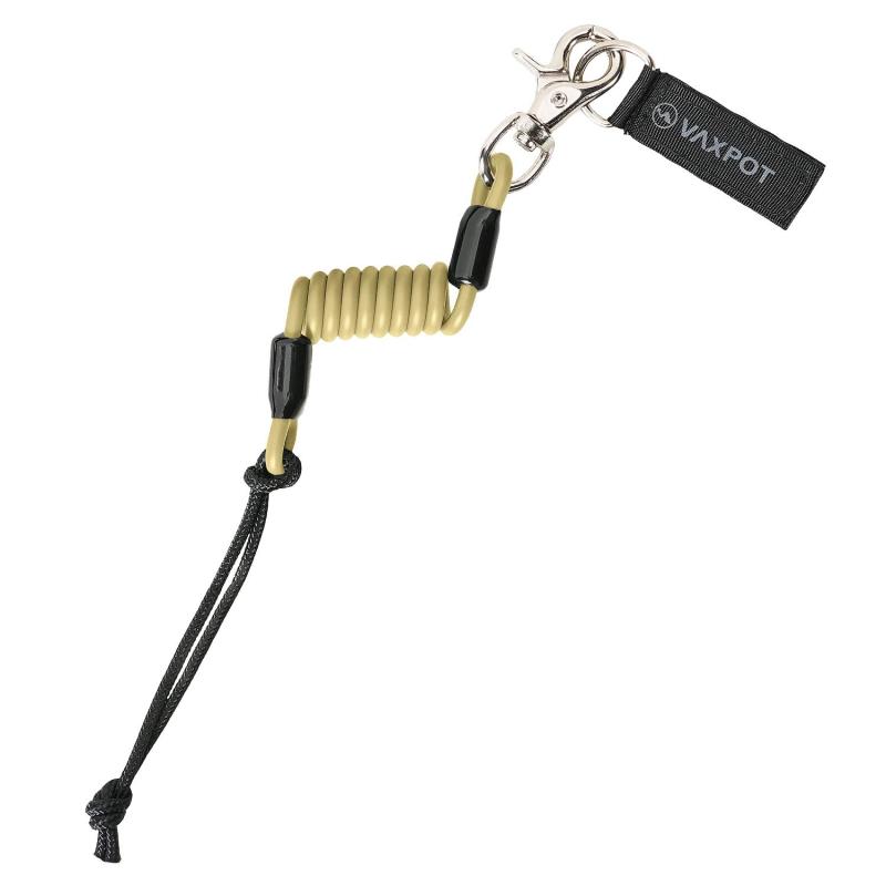 VAXPOT(バックスポット) リーシュコード スノーボード 流れ止め 【ボアブーツ用 ジョイントつき】 VA-2820ボード流れによる万が一の事故を未然に防ぐリーシュコード