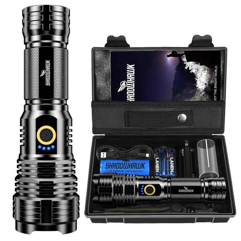 懐中電灯 led 強力 軍用 最強 Shadowhawk