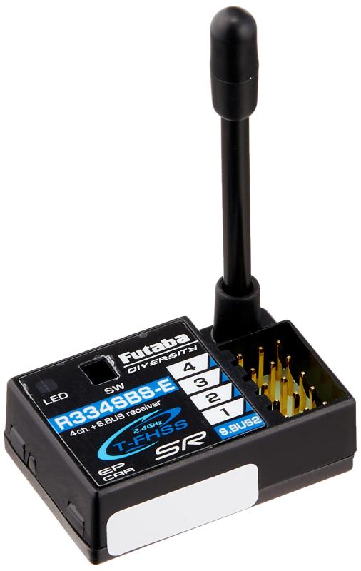 双葉電子工業 R334SBS-E 電動専用レシーバー 00107145-3商品モデル番号:00107145-3梱包サイズ:8.4 x 6.2 x 2.6 cm