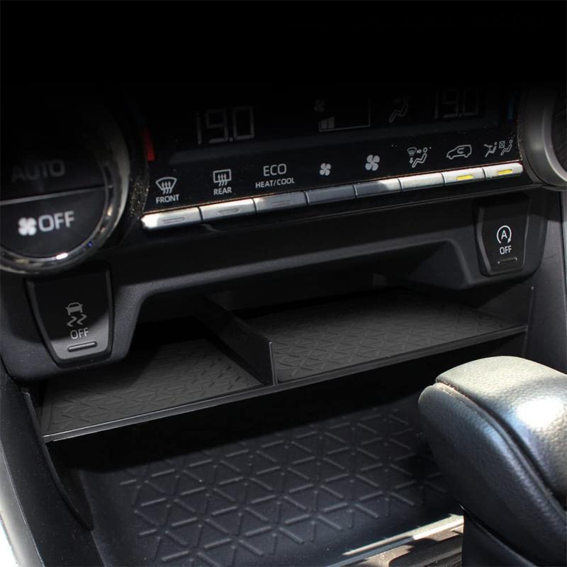 Onami トヨタ RAV4 コンソール収納ボックス センターコンソール ボックス インテリアパネル 内装パーツ 新型 TOYOTA RAV4専用 XA50型 ABS製 1Pカラー：ブラック；<br>セット内容：コンソール収納ボ...