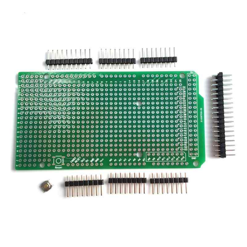 WINGONEER arduino MEGA 2560 R3シールドボード用プロトタイプPCB DIYPCB寸法：101.6mm x 53.34mm / 4インチx 2.1インチ; PCBの厚さ：1.6ミリメートル材質：高品質のFR - 4...