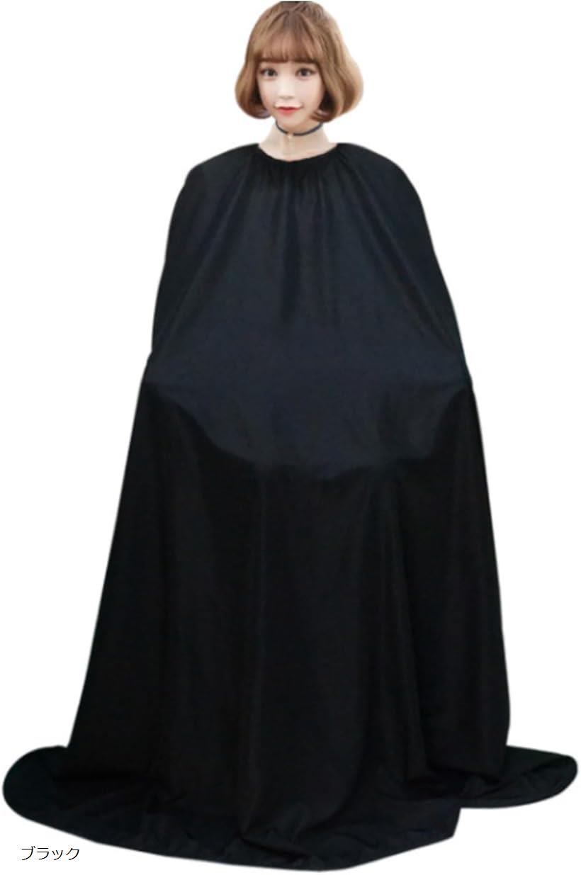 「大きなサイズ」この商品はプロの理髪店や美容院で使用していただけるサイズと高品質を誇るカットクロスです。全長2メートルという特大サイズは、お客様の全身をしっかりと覆い、カットした髪の毛や薬剤から衣服を守ります。防水性、髪の毛が付きにくい加工...