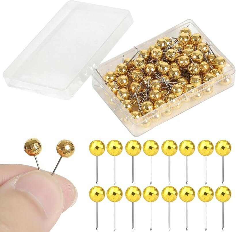 バリエーションコード : 2b9h2pc6ls商品コード2b9h2cfchs商品名ボールピン 画鋲 画びょう 石膏ボードピン おしゃれ インテリア 100個セット ゴールドブランドfogmanカラーゴールドサイズ等17mm「重厚感抜群のデザ...