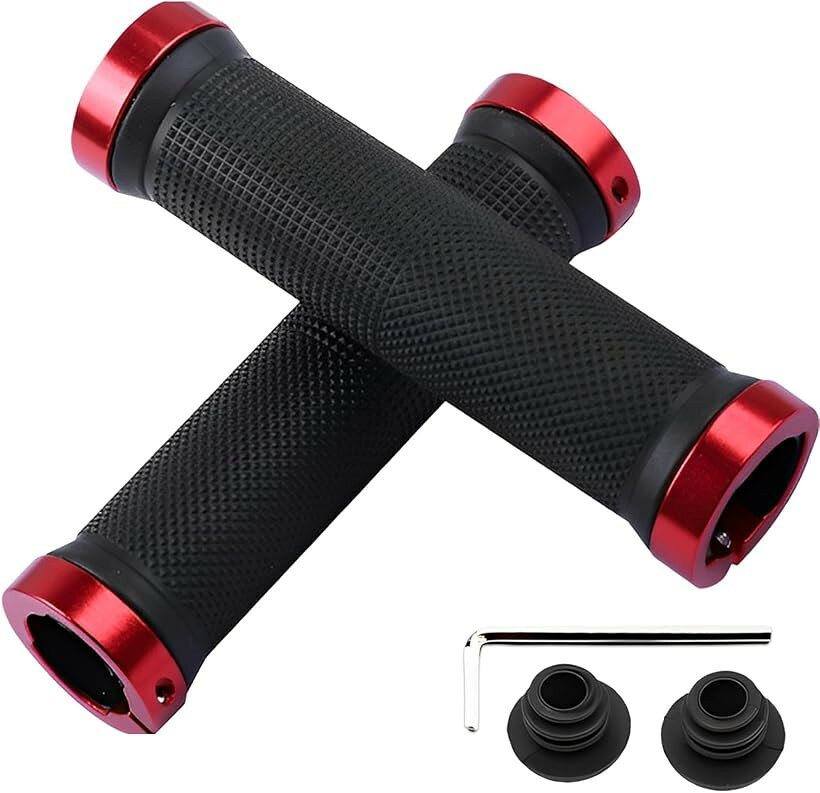 バリエーションコード : 2b9vjvxfux商品コード2b9vjgogor商品名自転車 グリップ クロスバイク マウンテンバイク ハンドルグリップ mtb 工具付きブランドfogmanカラーレッドサイズ等M「高品質ゴム製」手に優しい柔らか...