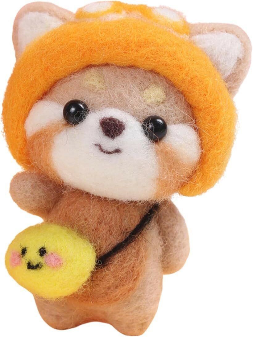 バリエーションコード : 2bur9tn294商品コード2burjpi2cv商品名羊毛フェルト 動物 犬 ニードル ぬいぐるみ かわいい DIY 手作り 工芸品 プレゼントブランドNASSIAカラーオレンジサイズ等6.5x4.3x3.5cm...