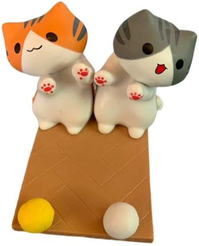 可愛いデザイン 二つの可愛い猫が立っているファンシーな小物です。スマホスタンドだけでなく、お部屋のオシャレとして飾ってみても大活躍。二つの可愛い猫が立っているオシャレな小物です。スマホスタンドだけでなく、お部屋の置物として飾ってみても大活躍...
