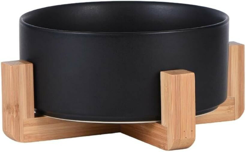 バリエーションコード : 2bjxh5l3n8商品コード2bjxhfrvy3商品名猫 餌入れ 犬 食器 フードボウル ウォーターボウル 水入れ 陶器 滑り止め 木製スタンド付ブランドJP Numberカラーブラック「おしゃれなデザイン」シン...