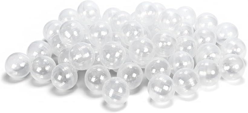 「中身が見える。透明カプセル50mm 20個セット」 イベントや収納に大活躍。中身が一目でわかる便利な透明カプセルのセットです。「プレゼント包装や景品に最適」 クレーンゲーム用としてはもちろん、小物のラッピングやイベントの景品にもおすすめで...