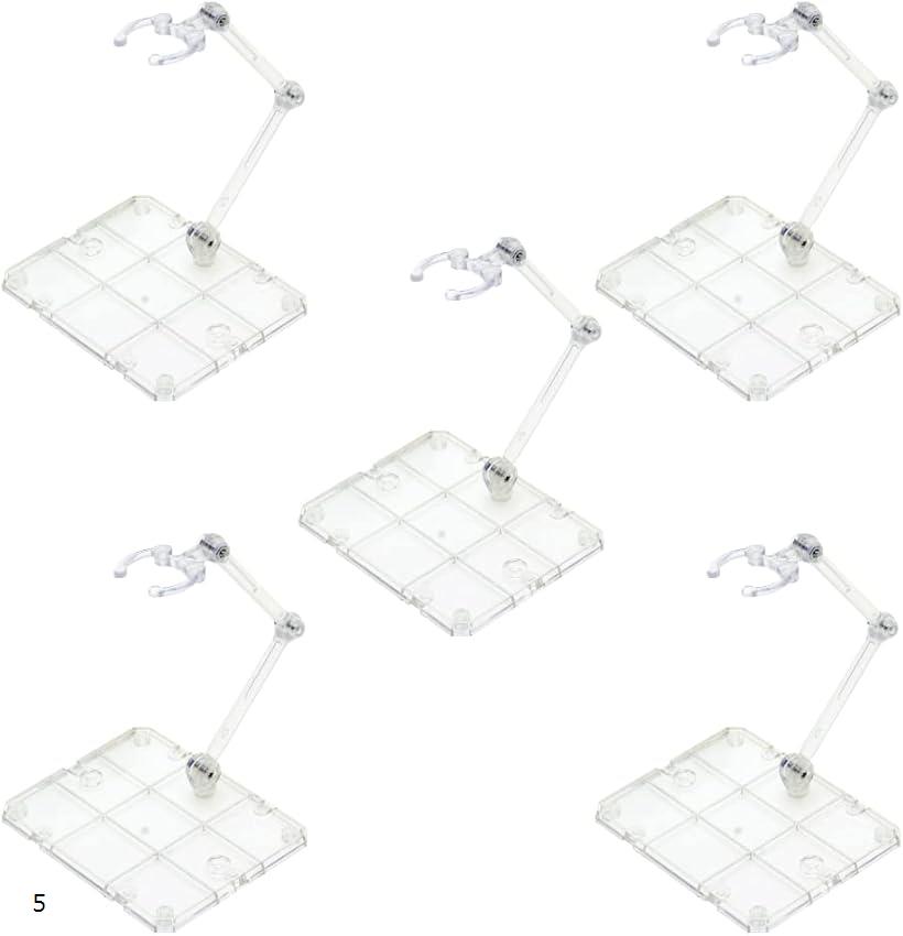 「フィギュアスタンド」フィギュアスタンドを配置してガンプラフィギュアやプラモデル保護できるだけでなく、すっきりし見栄えがよくなります。ガンプラ以外にも人型のフィギュアにも対応しています。「高品質素材を採用」パーツ立ては、ランナーの収納や塗装...