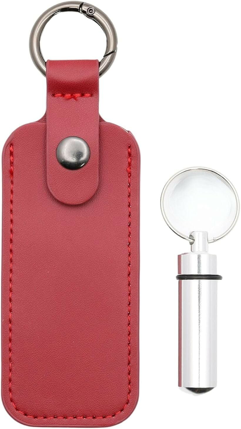 バリエーションコード : 2bu5fj3vgn商品コード2bu5f4jrs3商品名遺骨入れ キーホルダー 革製ケース 付 お手元供養 防水 メモリアル ステンレス ケース ペット 犬 猫 鳥 アクセサリーブランドファビュラス堂カラーレッドケ...